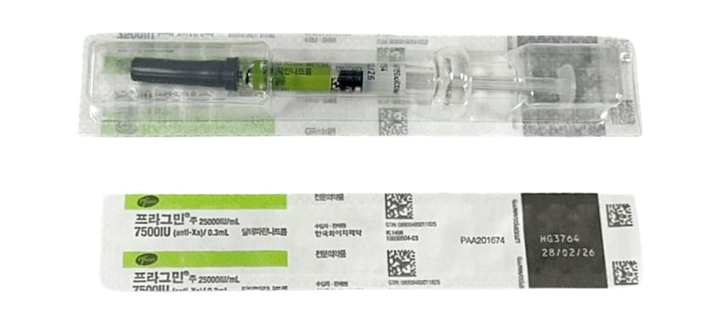 프라그민 주 pfs [7500iu] ( Fragmin pfs inj [7500iu]) | 의약품정보 | 의료정보 | 건강정보 ...